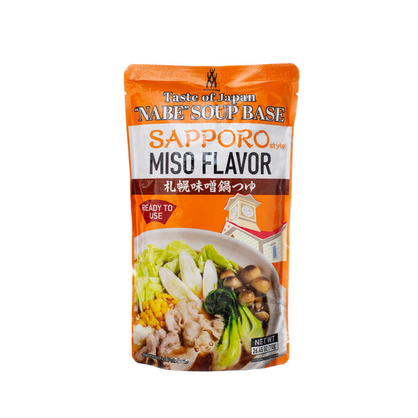Nabe Soup Base Miso Sapporo Style – Mishima Foods USA