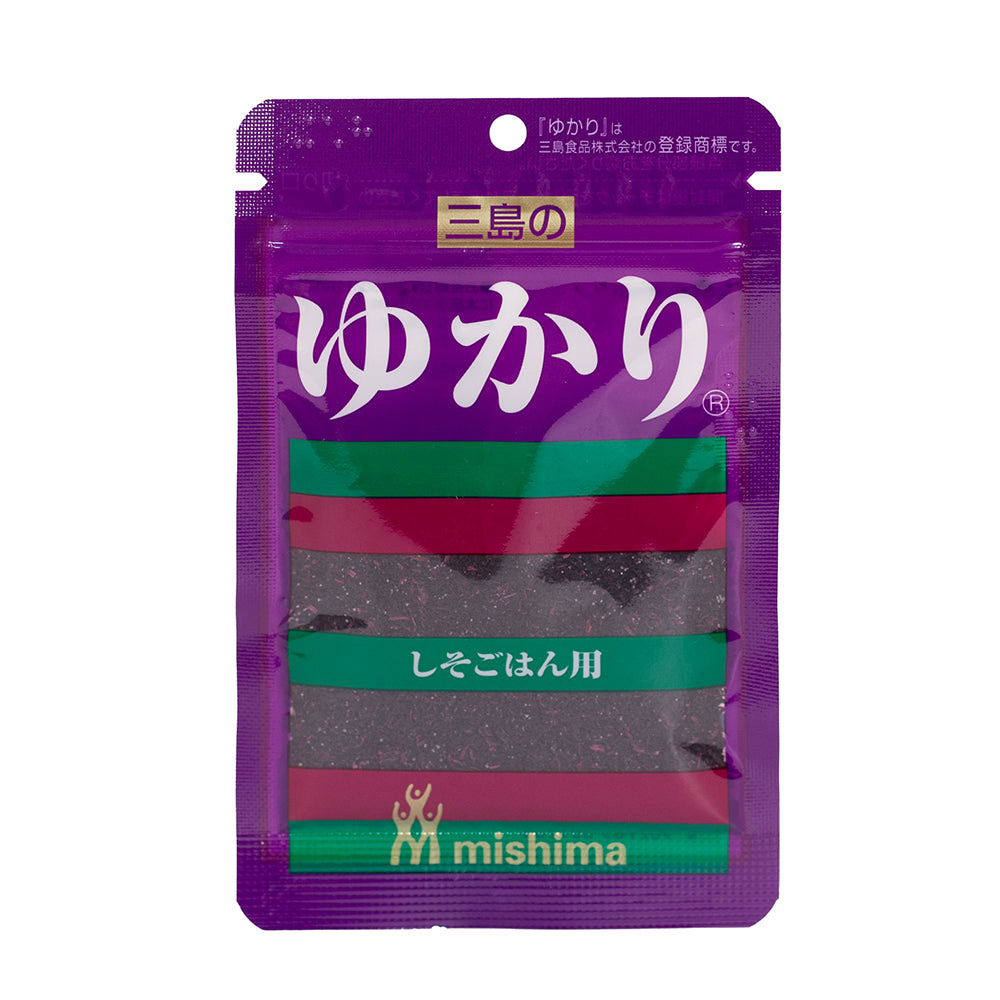 Red Perilla (Yukari) Rice Seasoning 0.7oz (20g) – Mishima Foods USA
