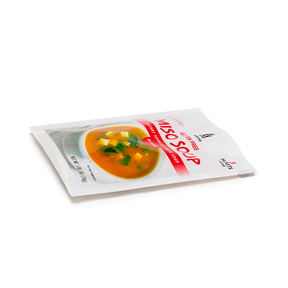 Mixed Miso Soup-3 Servings 1.05oz (30g) – Mishima Foods USA
